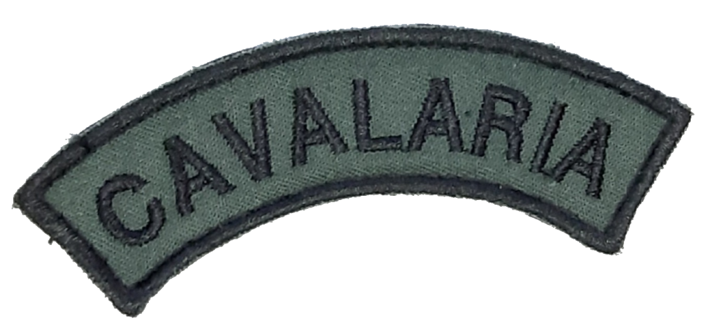 Dístico/ Meia lua Cavalaria - INSTINTO MILITAR