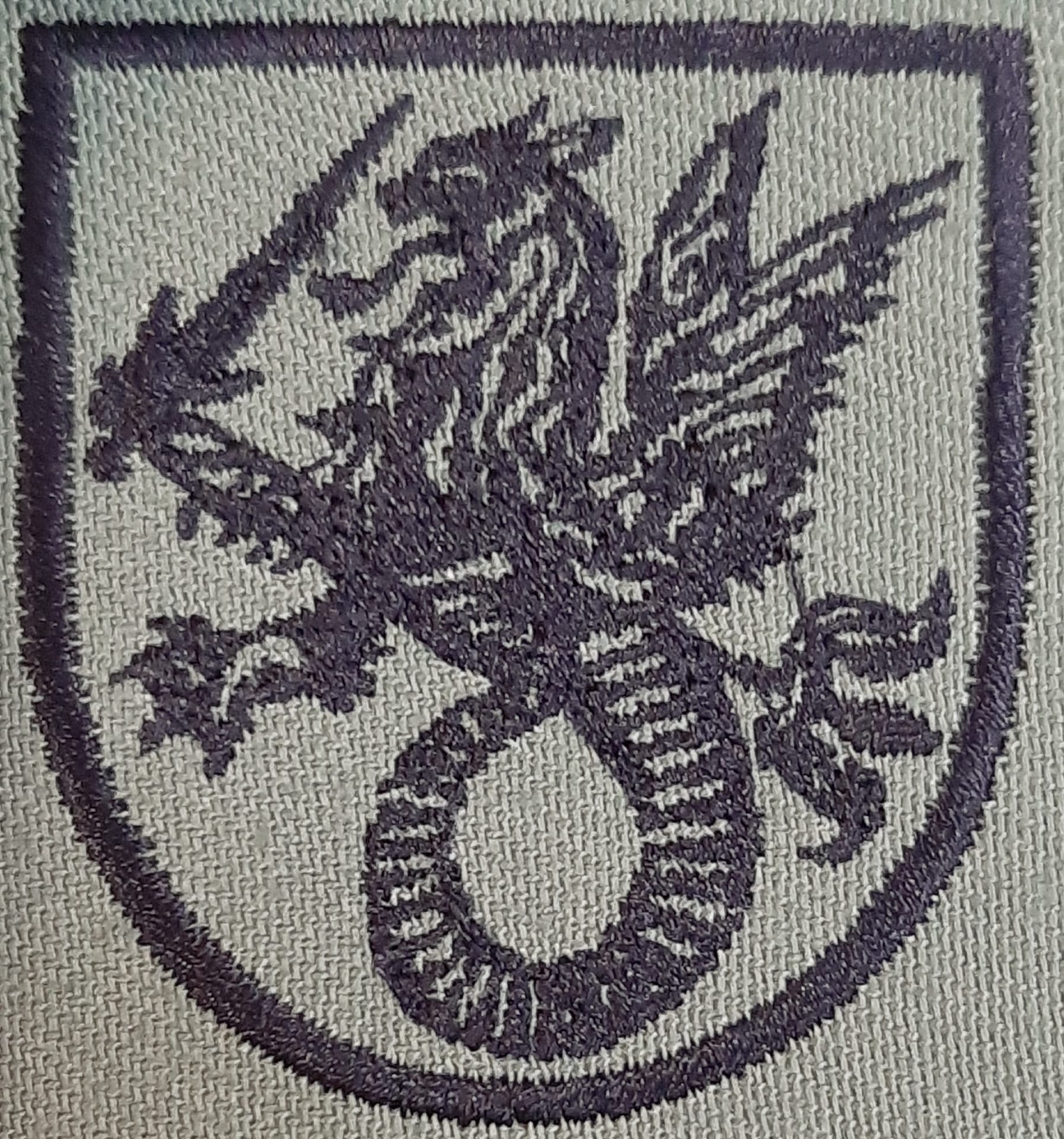 Bordado EMGFA - INSTINTO MILITAR