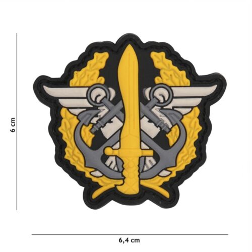 Patch 3D PVC Corps Marines logo - INSTINTO MILITAR